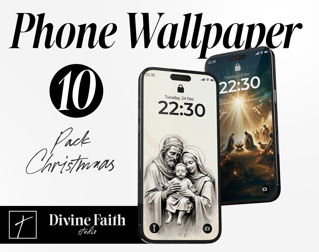 10 Christmas Phone Wallpapers, Christmas Wallpaper Iphone, Nativity ...