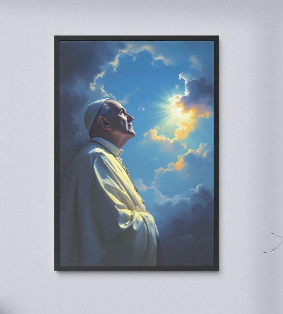 Pope Francis Art Print: Modern Catholic Christian Art (digital Download ...