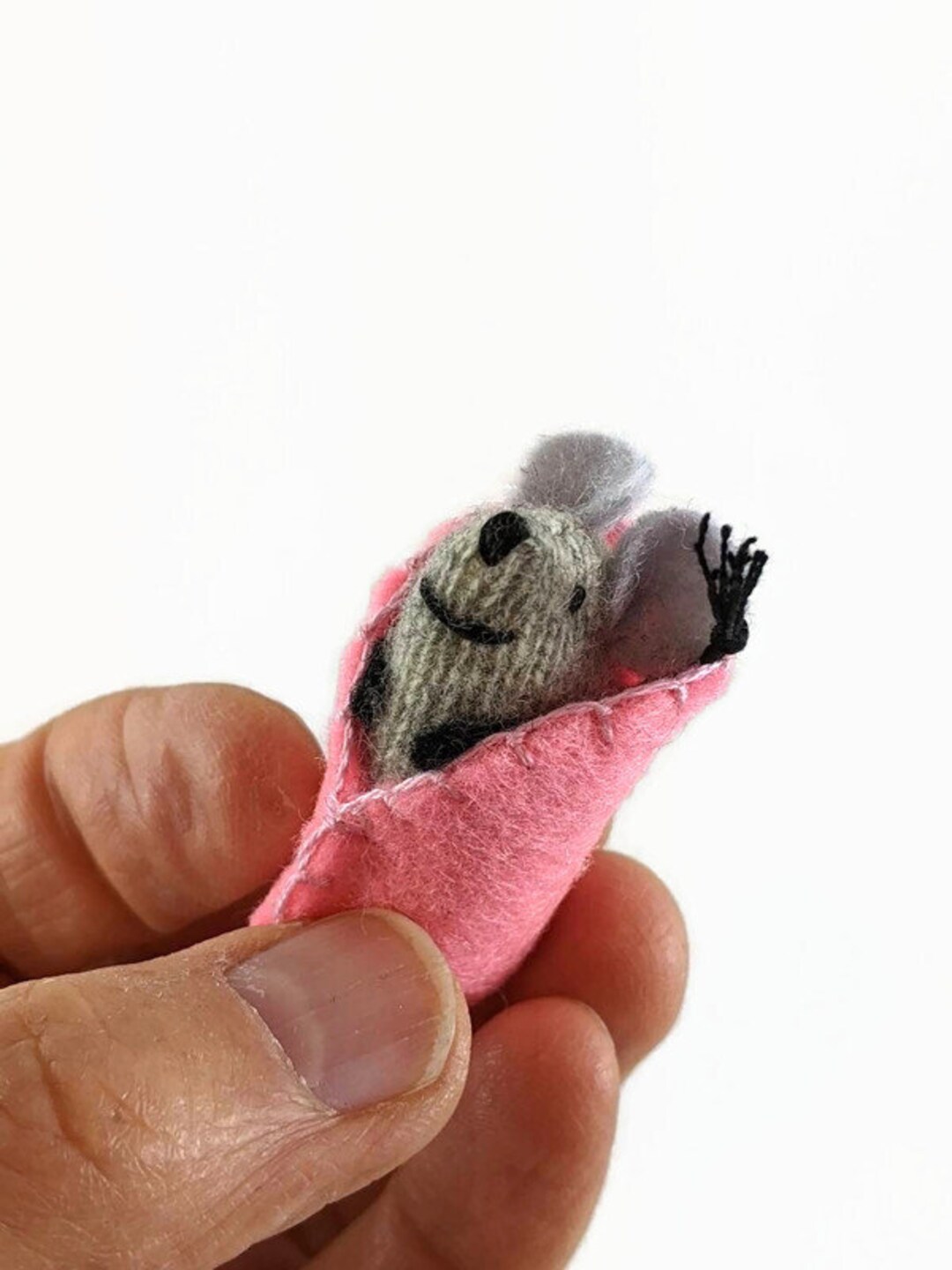 Baby Mouse, Stuffed Animal, Plush Mouse, Miniature Mouse, Small Stuffed ...