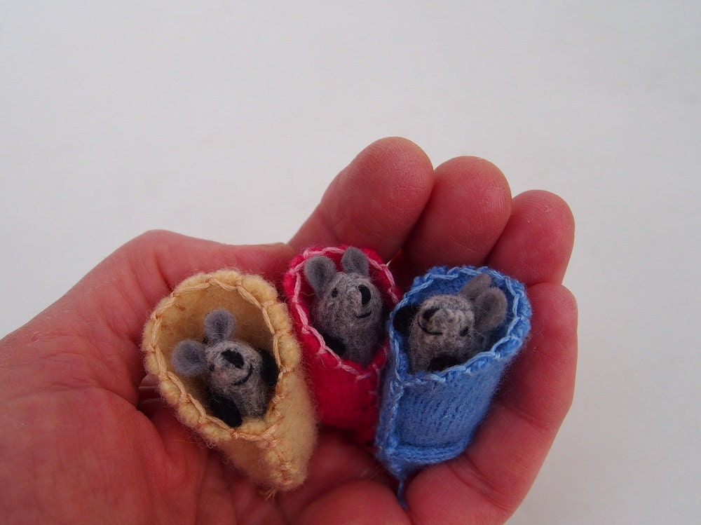 Baby mouse stuffed animal plush mouse miniature mouse | Etsy