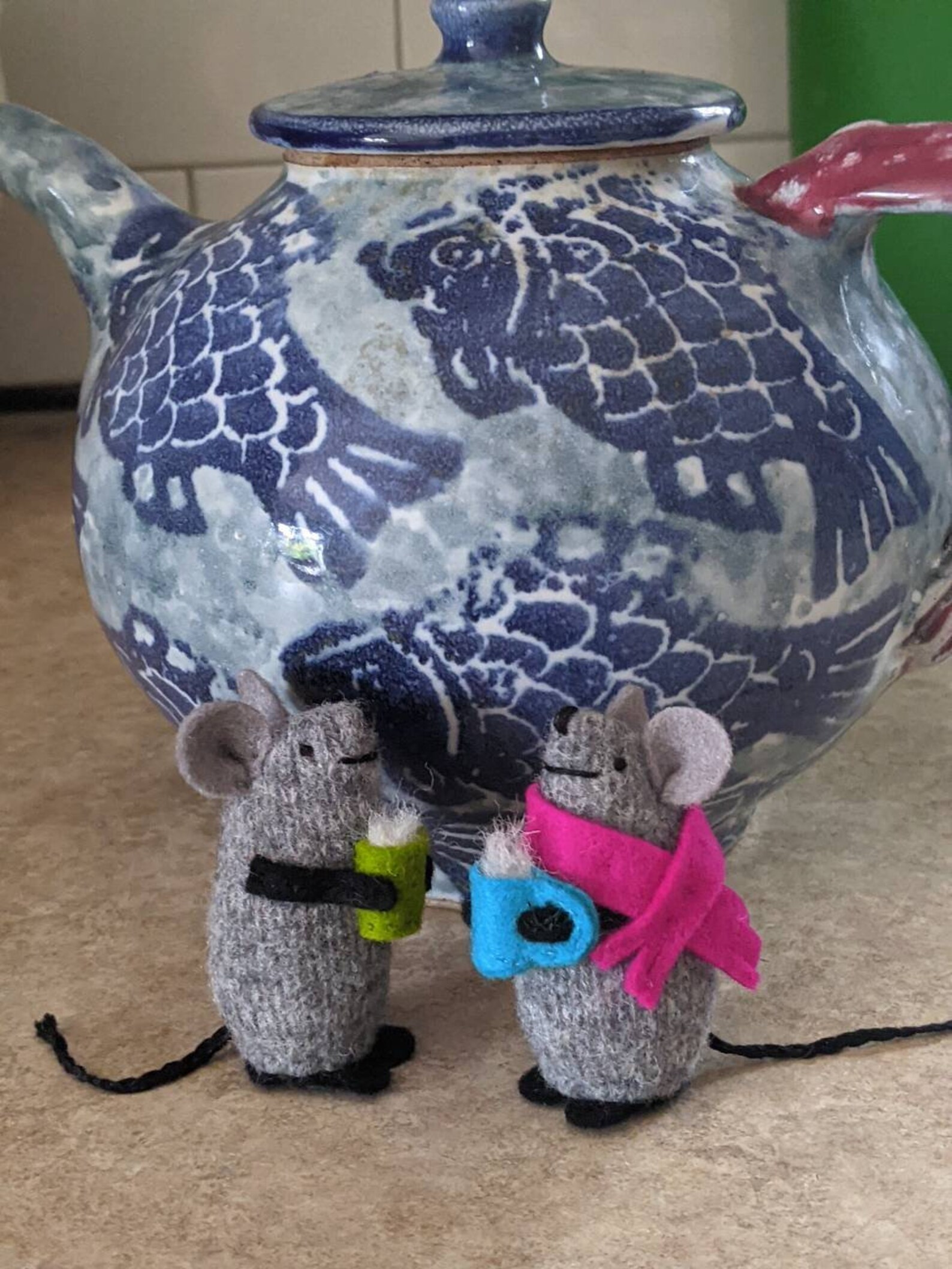 Coffee Mouse Mouse With Mug Toy Stuffed Mouse | Etsy