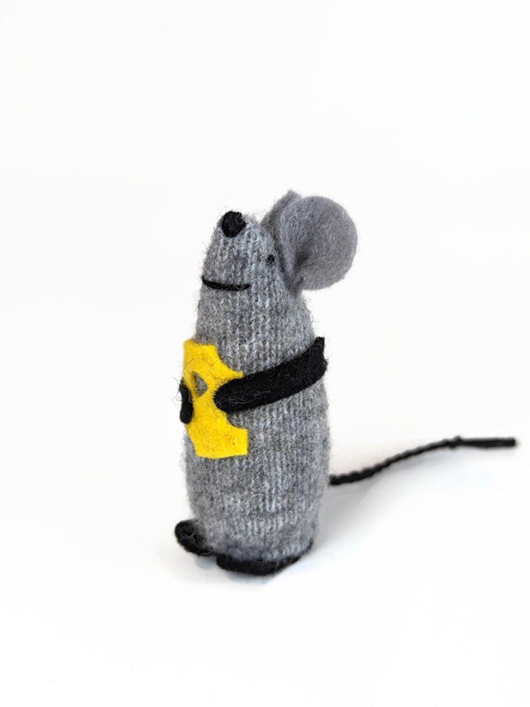 Stuffed Toy Mouse, Mouse and Cheese, Waldorf Mouse, Toy Mouse, Keepsake ...