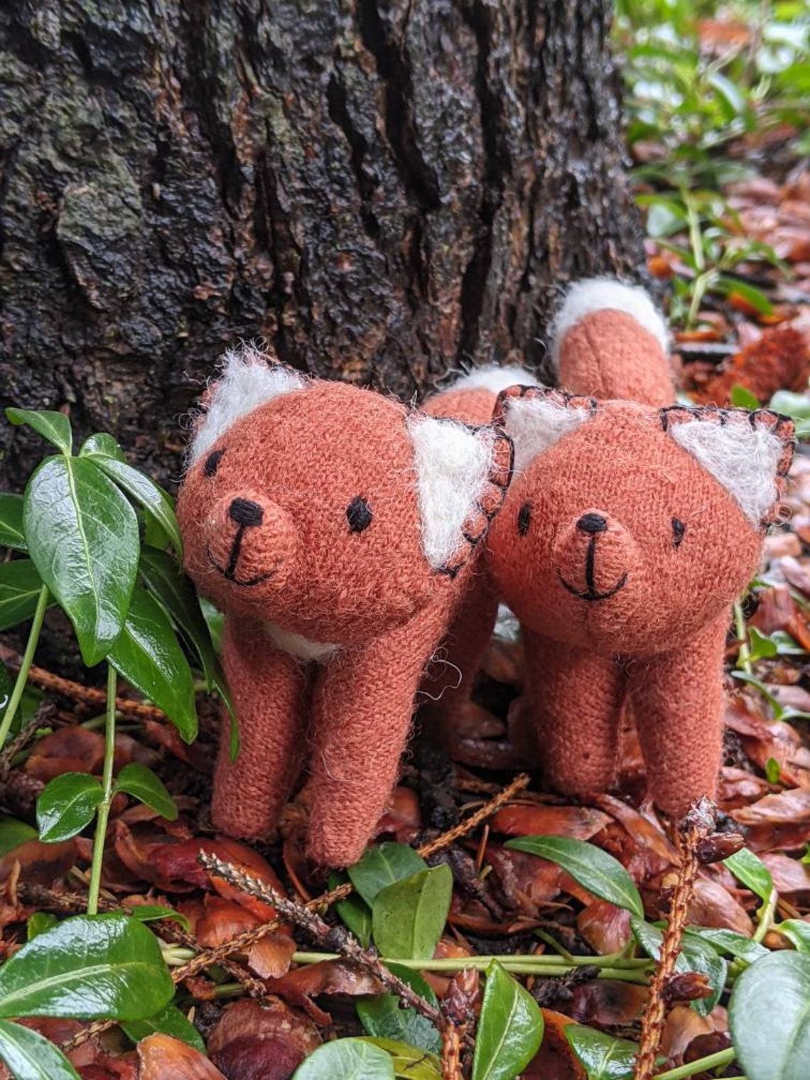 Toy Fox Waldorf Foxstuffed Animal All Natural Toy Eco - Etsy
