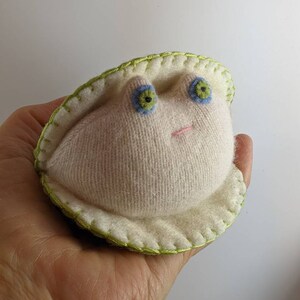 Sea Scallop Toy, Waldorf Toy, Stuffed Toy, Stuffed Animal, Clam Toy ...