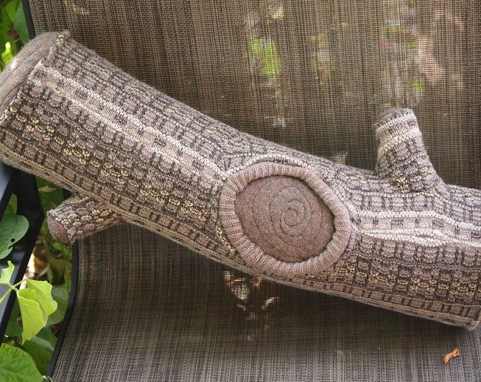 Stripey Textured Bark Tree Branch Pillow - Etsy