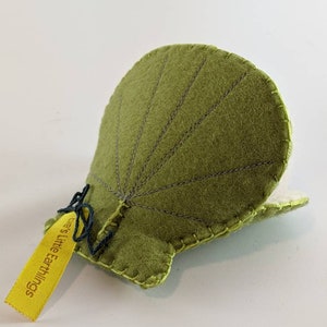 Sea Scallop Toy, Waldorf Toy, Stuffed Toy, Stuffed Animal, Clam Toy ...