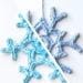 Magical Crochet Snowflake Pattern - DIY Winter Wonderland Craft - Etsy