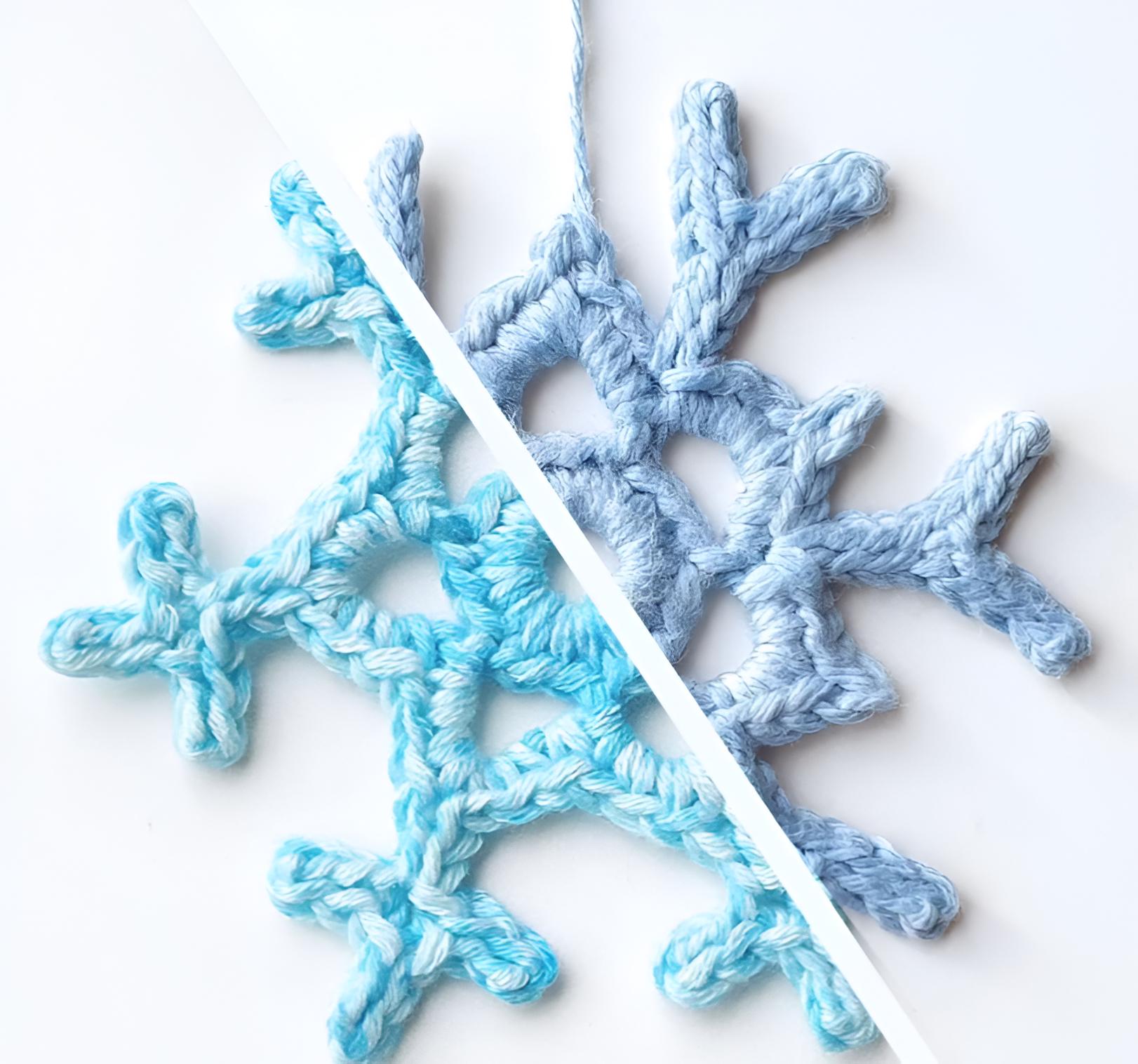 Magical Crochet Snowflake Pattern - DIY Winter Wonderland Craft - Etsy
