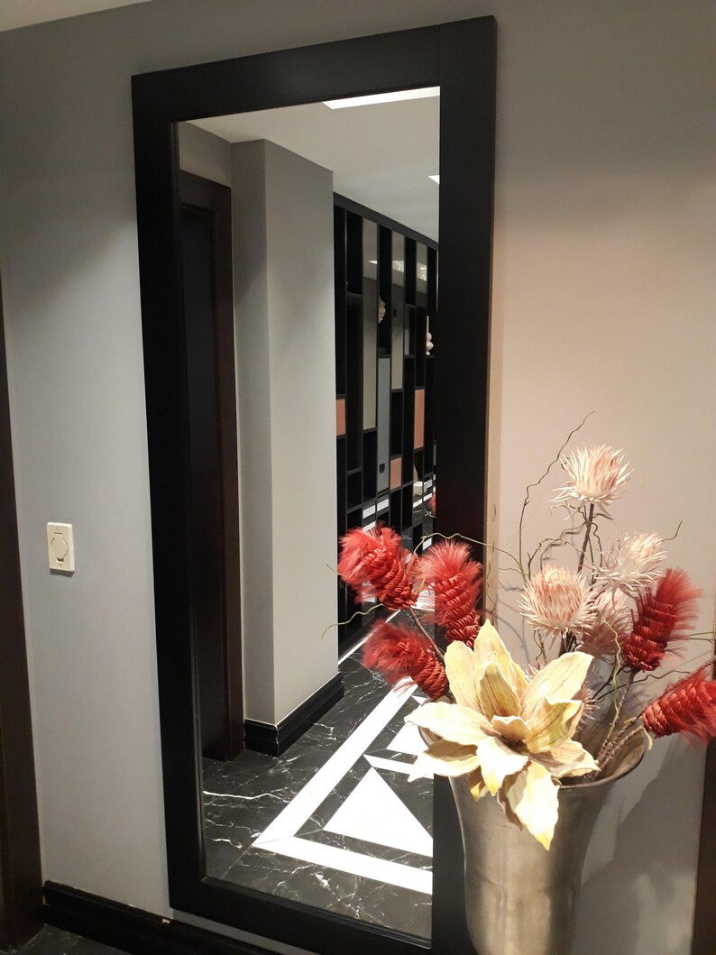 Large Wall Mirror for Entryway Decoration Rectangular Full Length Size ...