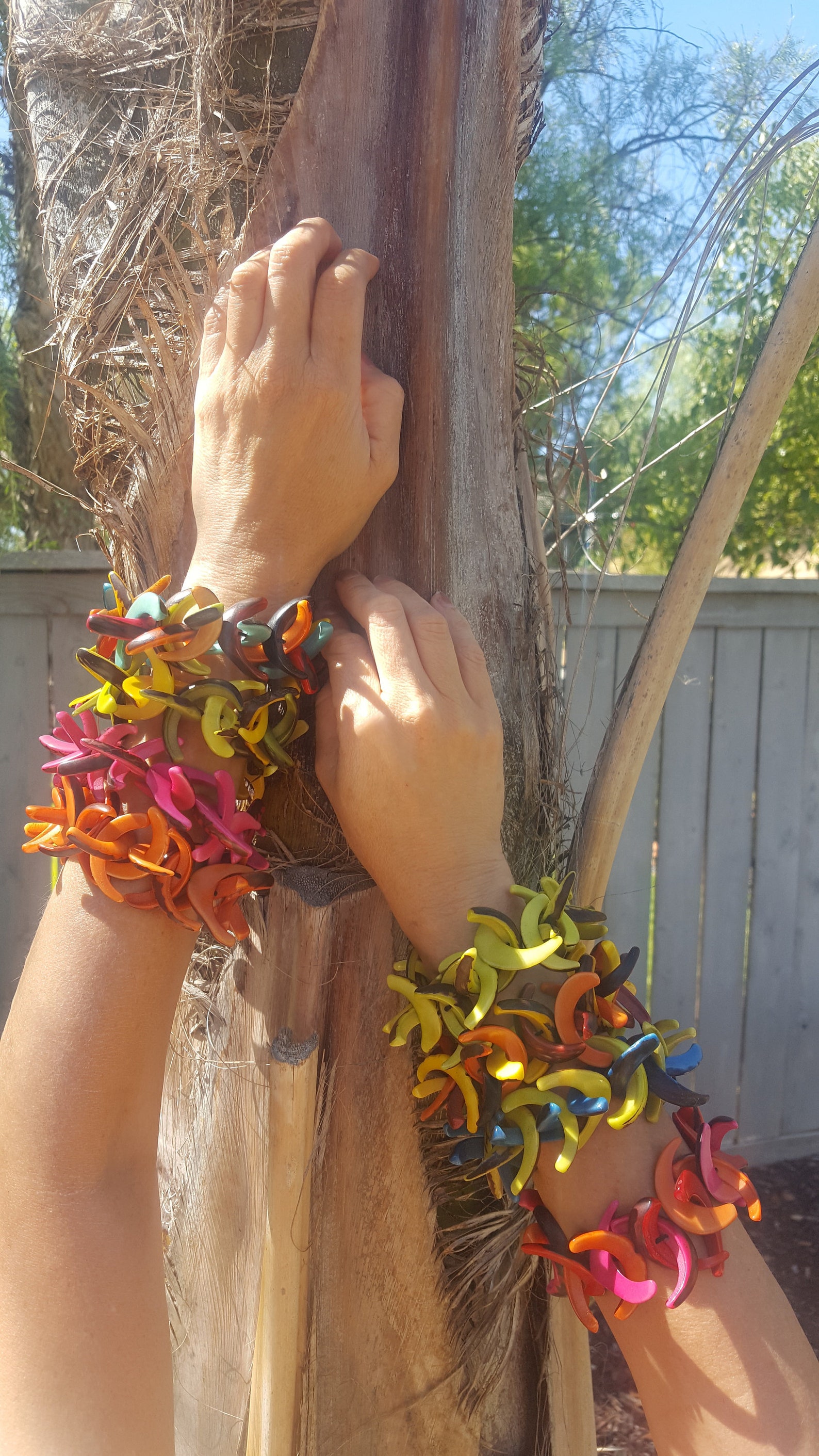 Rustic Tagua Bracelets/ Chunky Statement Bracelets/c Bracelet/ - Etsy