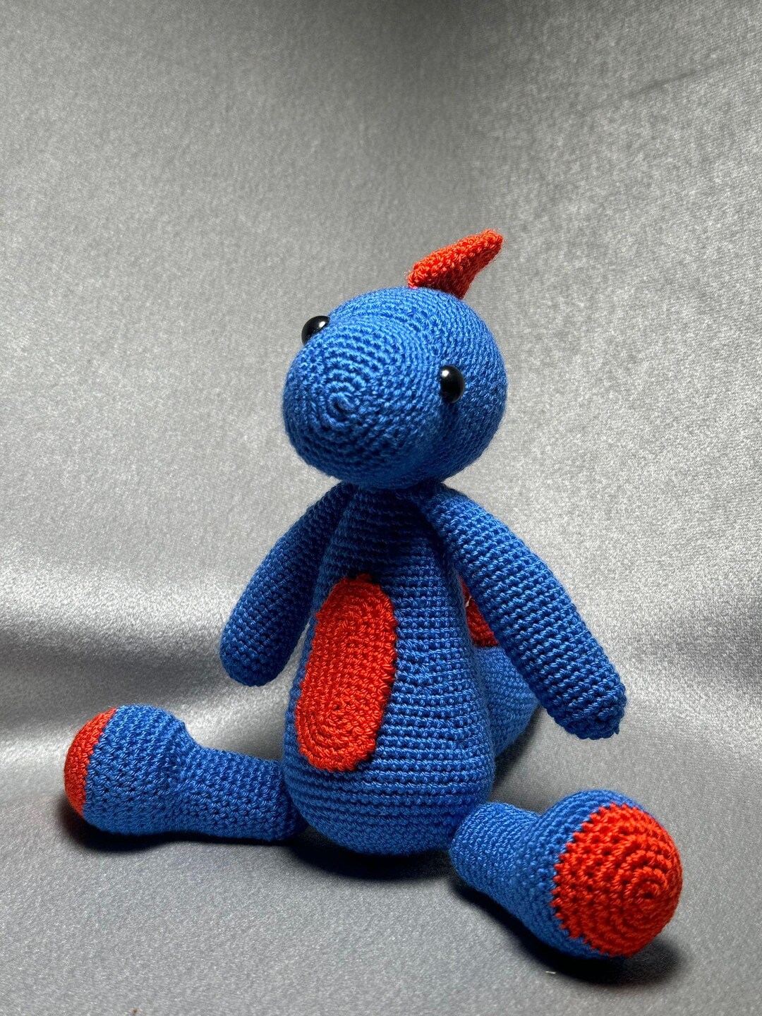 Handmade Dinosaur Baby Yarn Ornament Cute Christmas Gift - Etsy