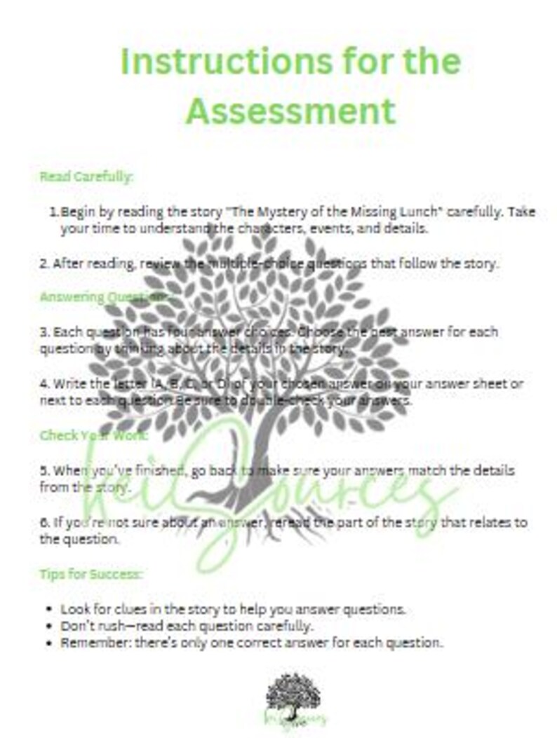 Keisources: 4th Grade Common Core Reading Practice | Printable ELA ...