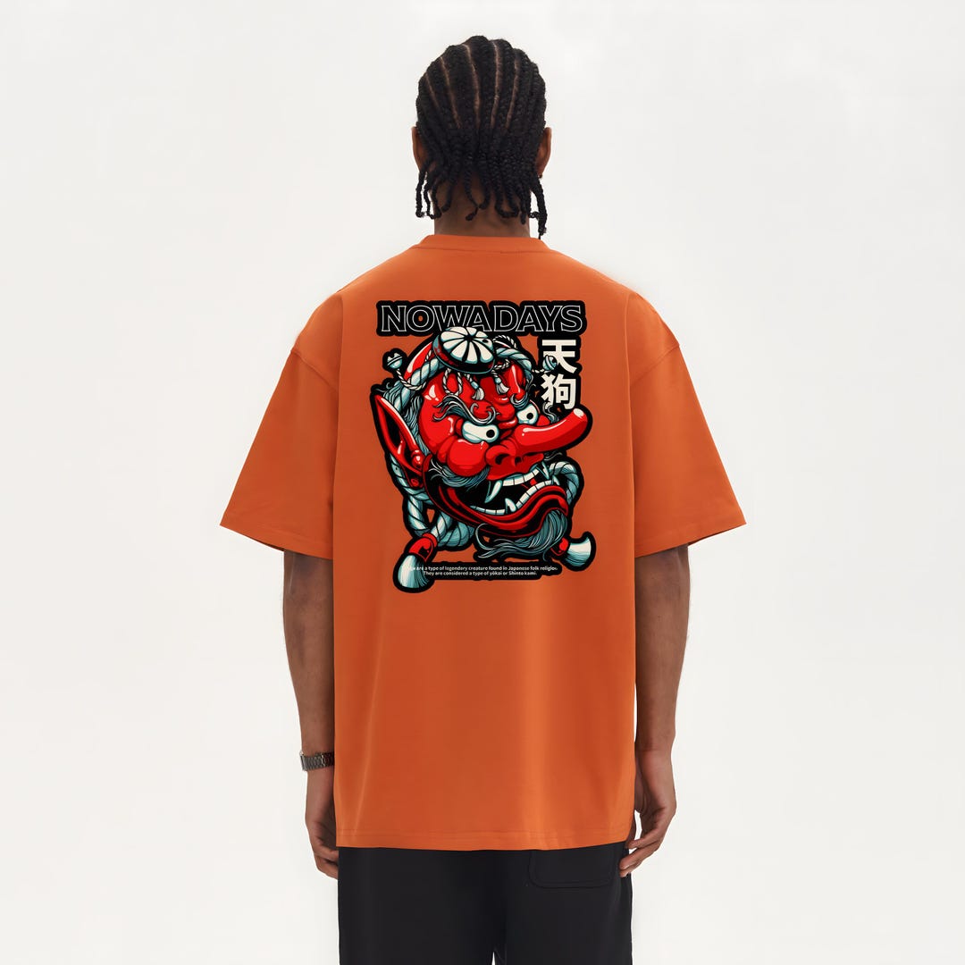 Japanese Tengu Mask T-shirt – Bold Streetwear T-shirt - Japanese ...