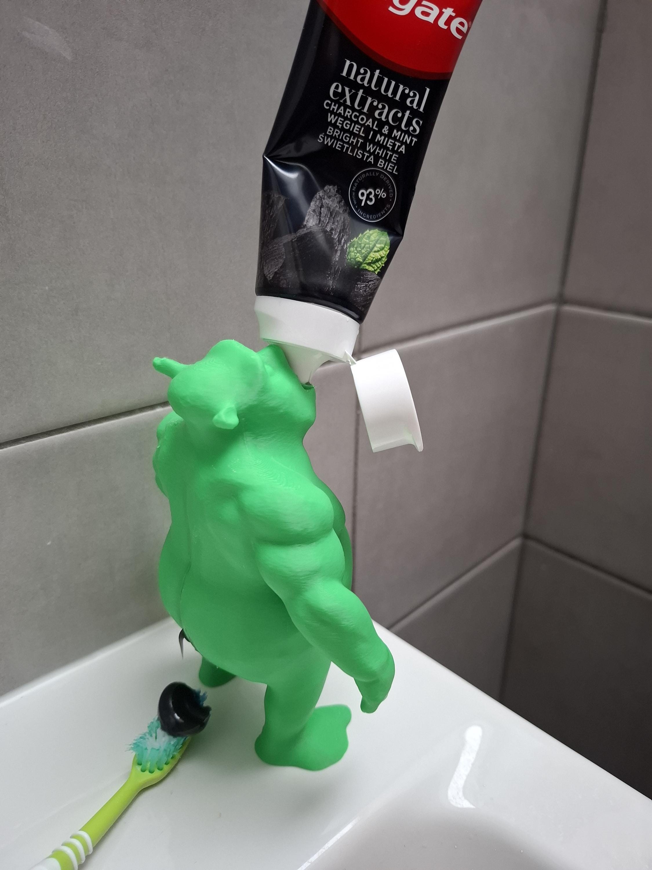 Shrek Toothpaste Holder - Etsy