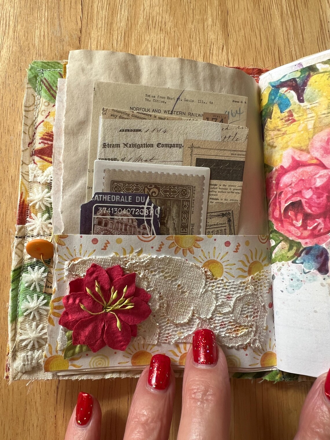 A "let Your Light Shine" Junk Journal, Valentine's Day Gift, Hostess ...