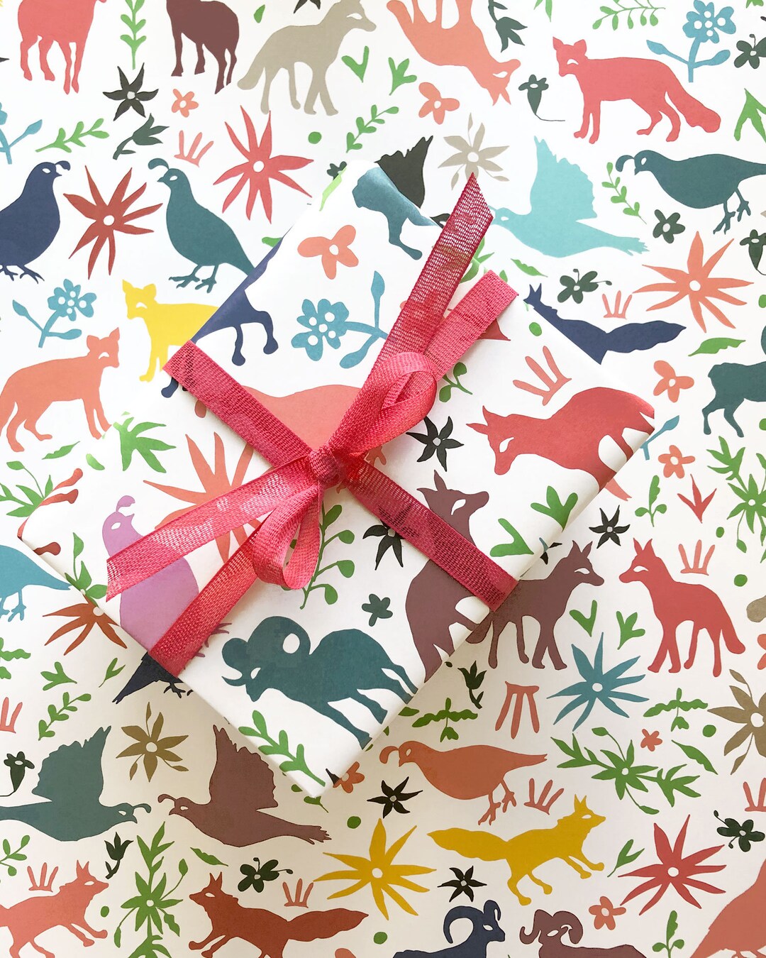 Otomi Multi Gift Wrap - 3 Single Sheets - Etsy