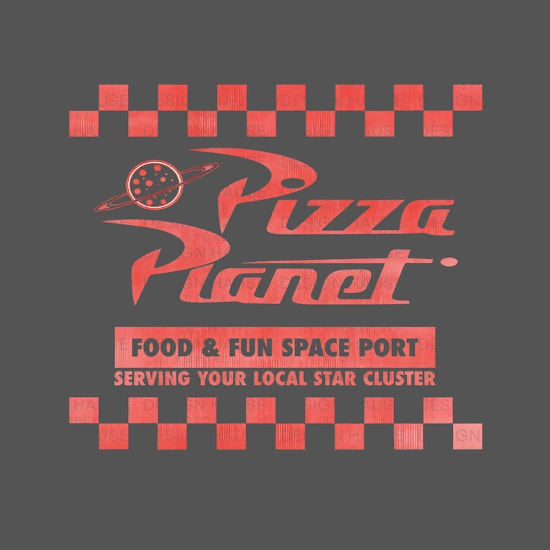 Retro Pizza Planet Png, Pizza Planet Png, Aliens Png Png, Foods and ...