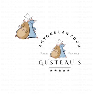Ratatouille Chef Mouse PNG – Anyone Can Cook Clipart, Gusteau’s Kitchen ...