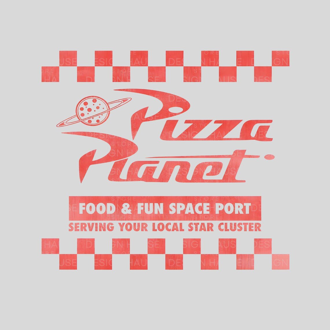 Retro Pizza Planet Png, Pizza Planet Png, Aliens Png Png, Foods and ...