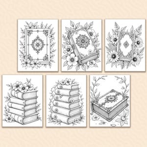 36 Floral Books: Coloring Book Beautiful Flower Book Colouring Pages ...