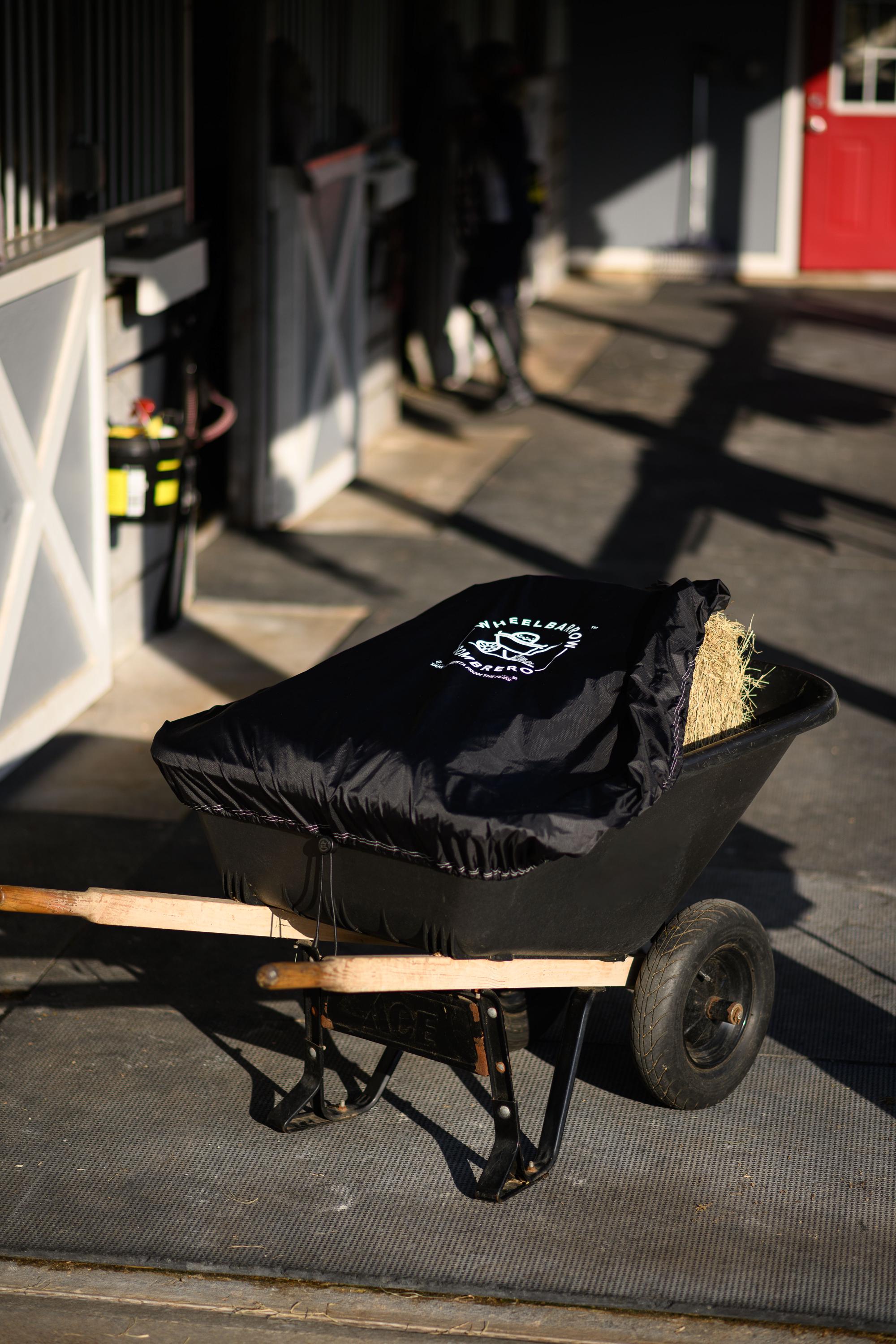 Wheelbarrow Covers for Fly Prevention, Hay and Feed Storage for All ...