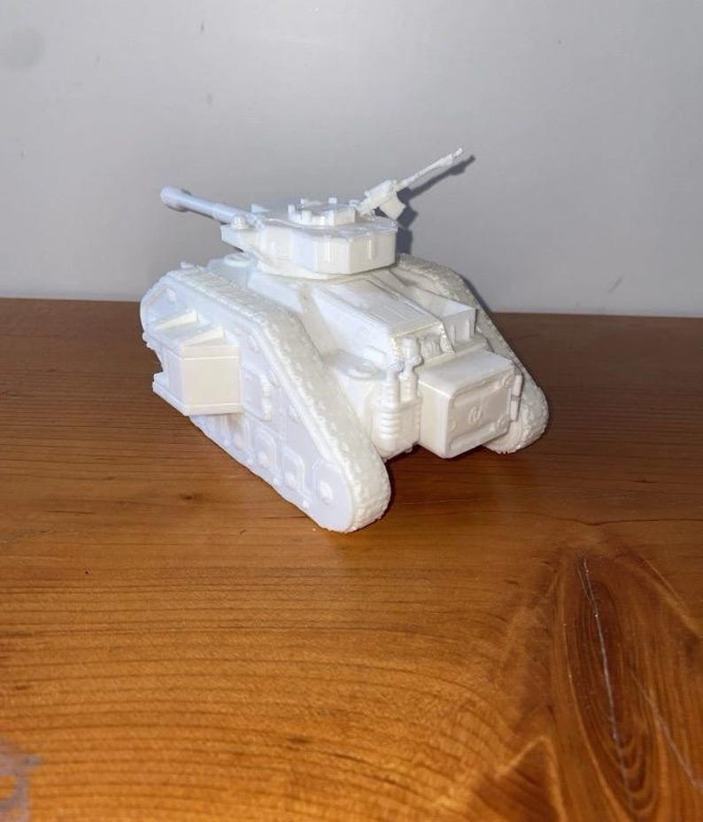 3D Printed Futuristic Tank Model – Sci-fi Armored Vehicle - Etsy