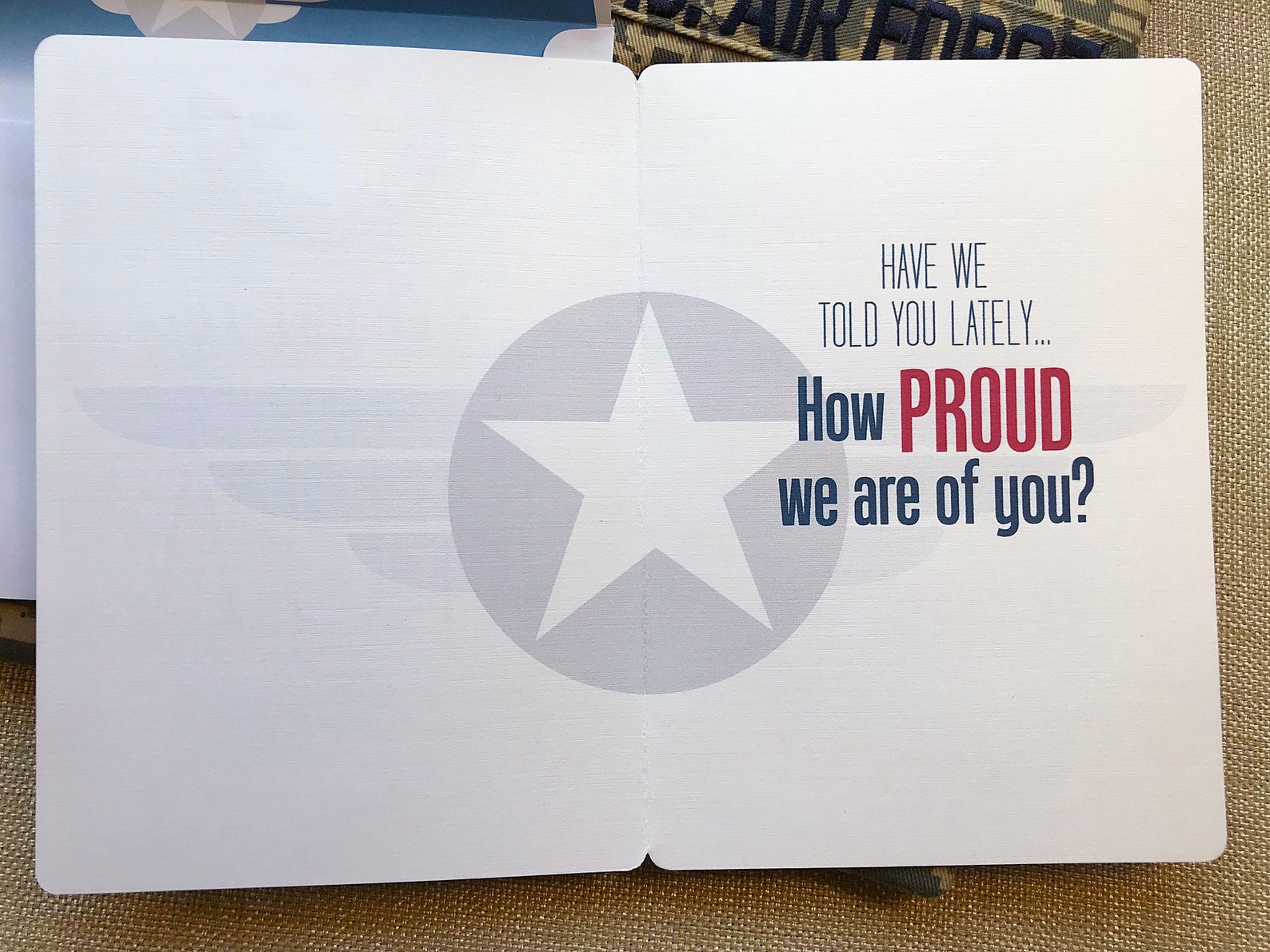 SET of 15 Air Force Card AF Basic Training Card Military | Etsy