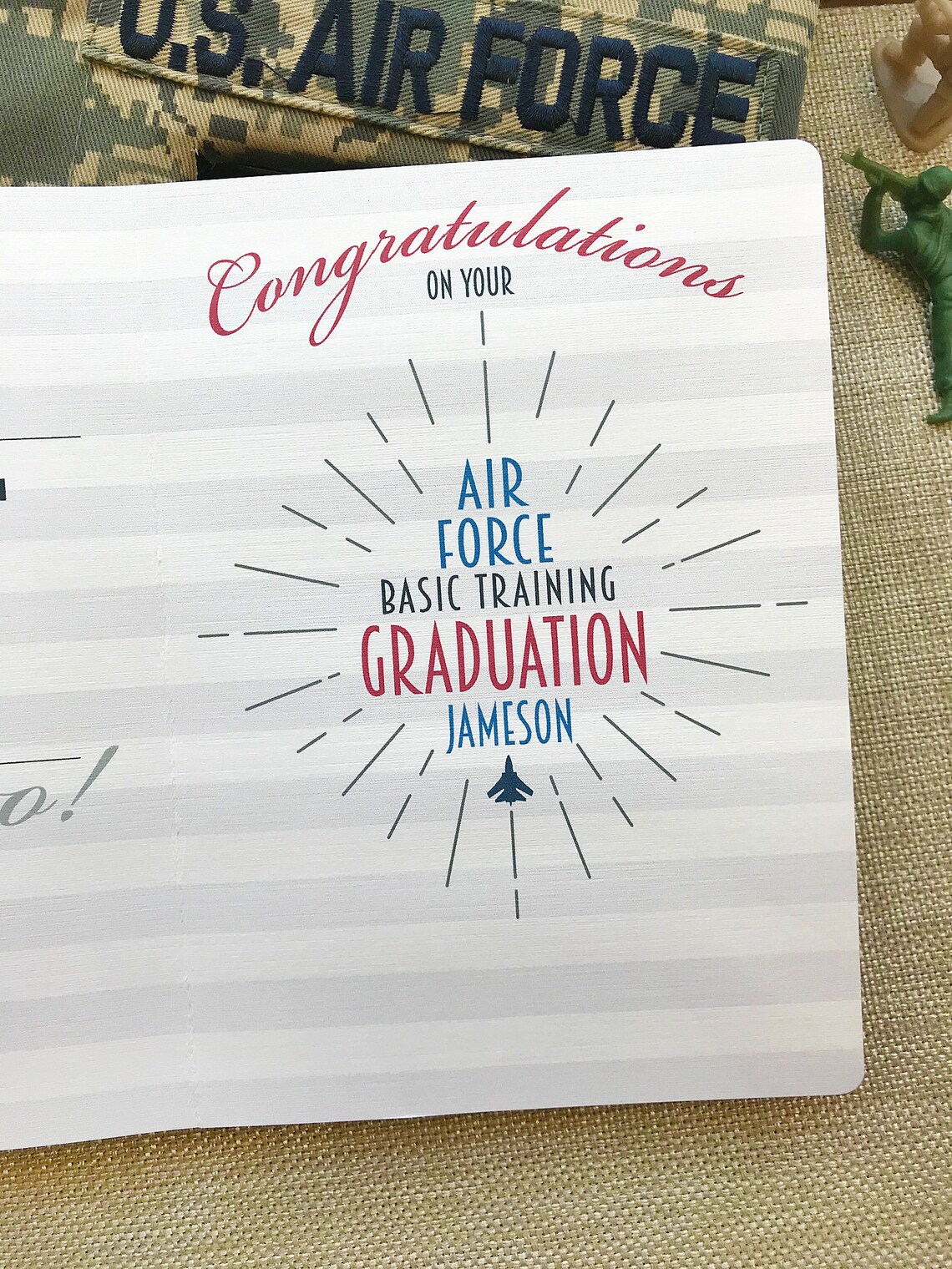 18 Air Force Graduation Card Basic Training Card Air Force | Etsy