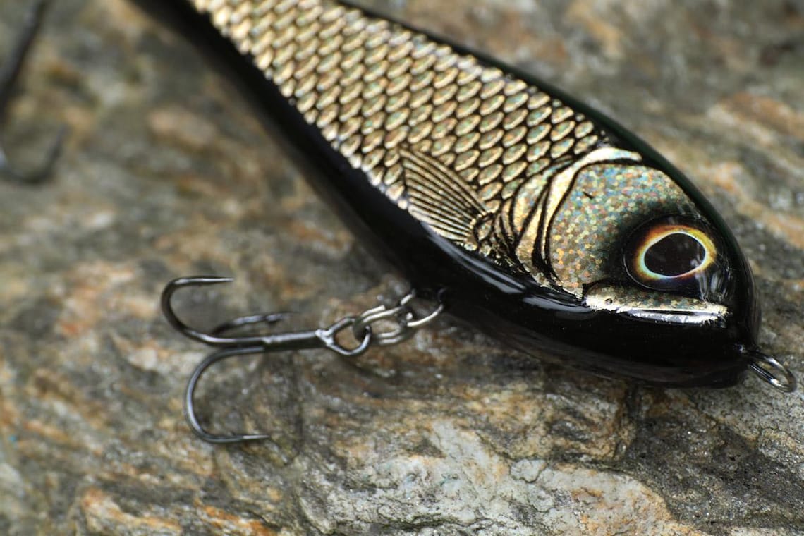 Venom – Old Gold Jerkbait for Pike | Handmade Realistic Lure With Scale ...