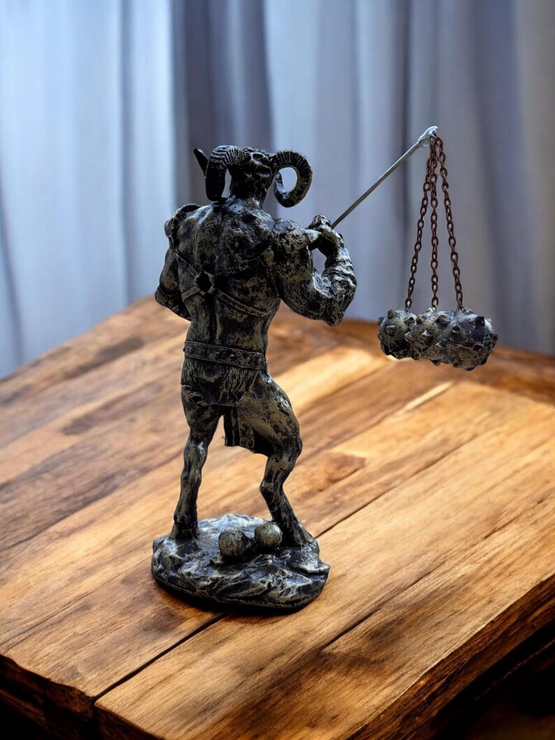 Minotaur Statue - Mythology Figure - Collectible Bull Man Sculpture - Etsy