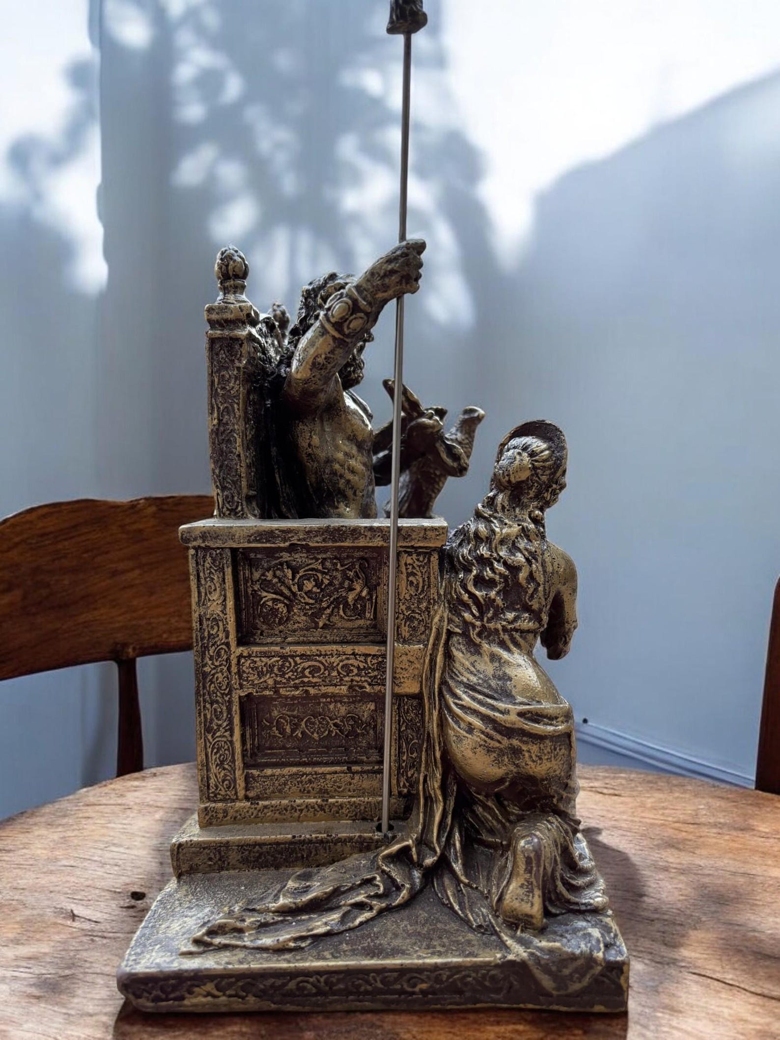 Zeus and Hera Sculpture – Handmade Greek Mythology Statue, Divine ...