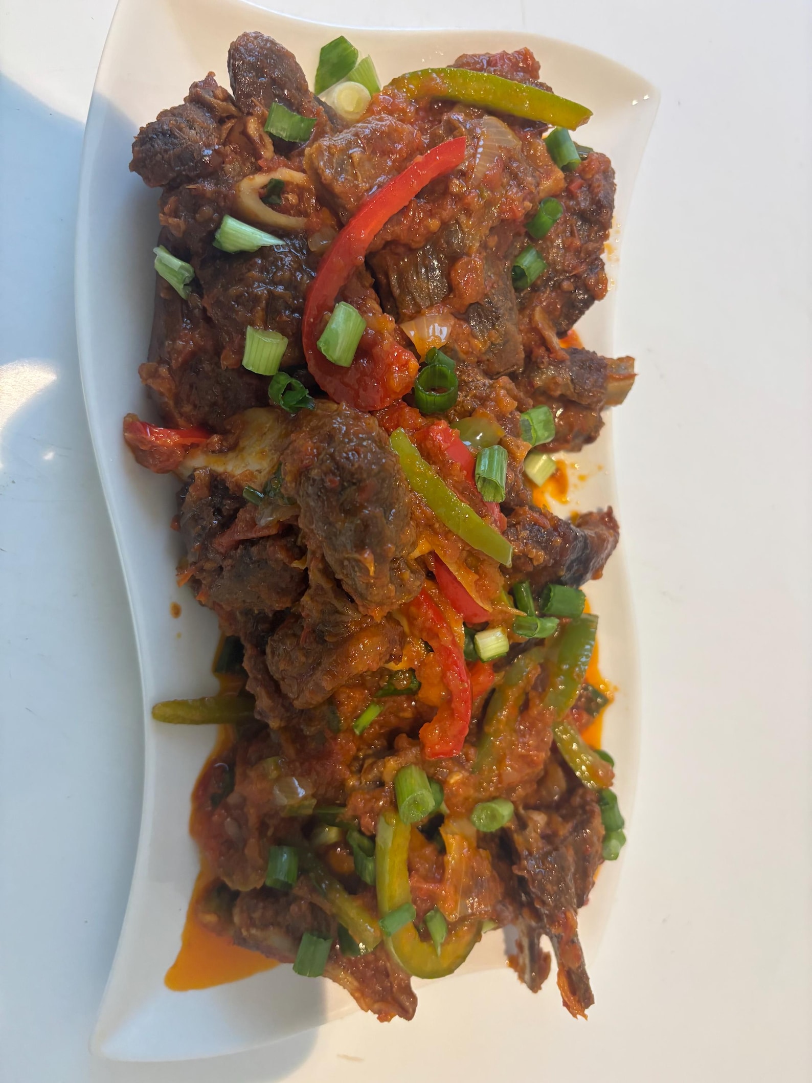 Peppered Goat Meat,peppered Beef: Nigerian Spicy Dish 1.25ltrs - Etsy