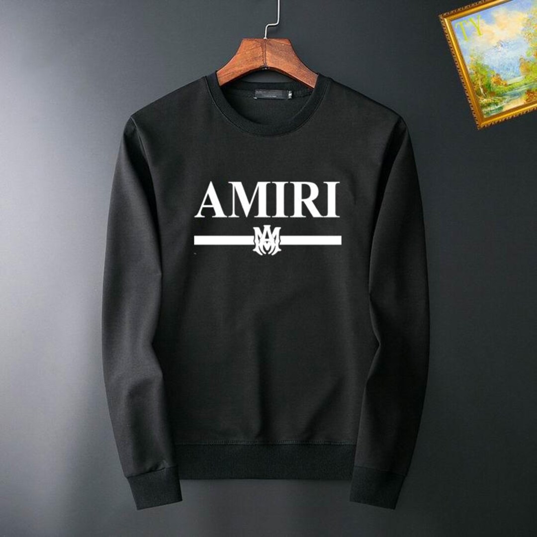 Amiri Blouse Amiri Logo Sweatshirt Unisex Blouse Luxury Paris Logo ...