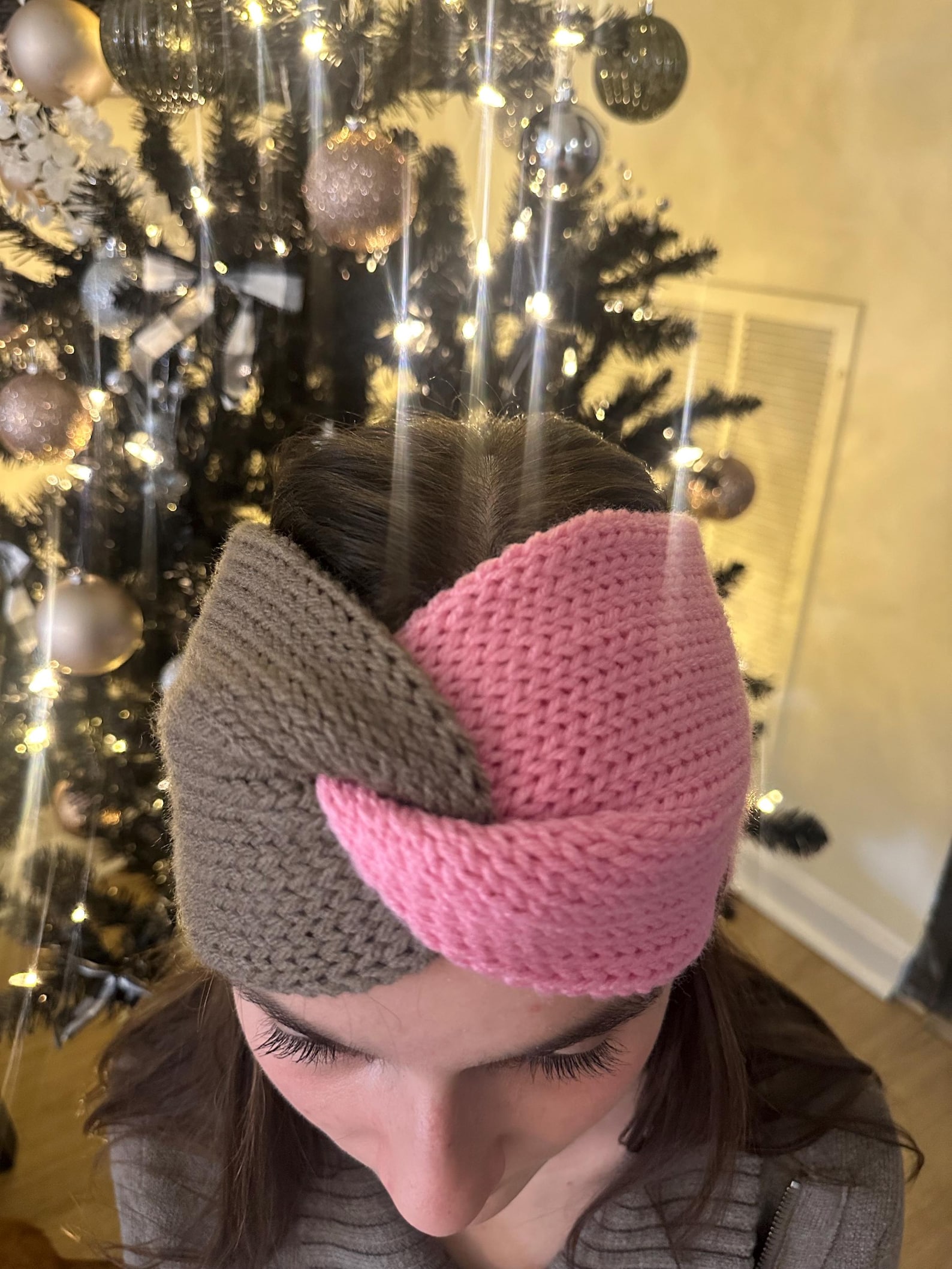 Made to Order- 3 Color - Tricolor - Earwarmer Headband - Knit Ear ...