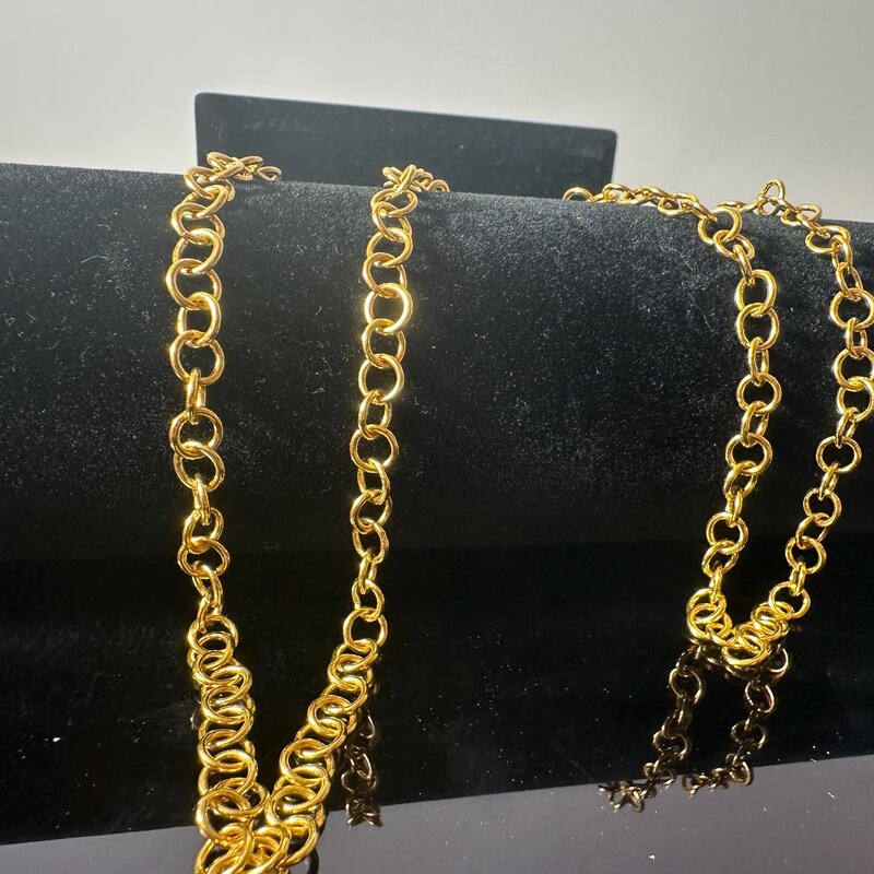 24k Gold Chain - Etsy