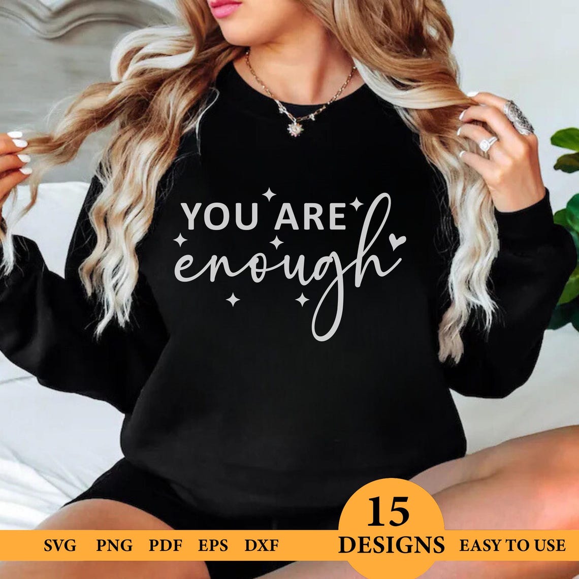 Boho Affirmations SVG Bundle: Self Love, Empowered Women (digital ...