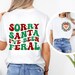 Funny Christmas SVG Bundle: Sorry Santa, Retro Holiday Quotes (digital ...