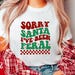 Funny Christmas SVG Bundle: Sorry Santa, Retro Holiday Quotes (digital ...