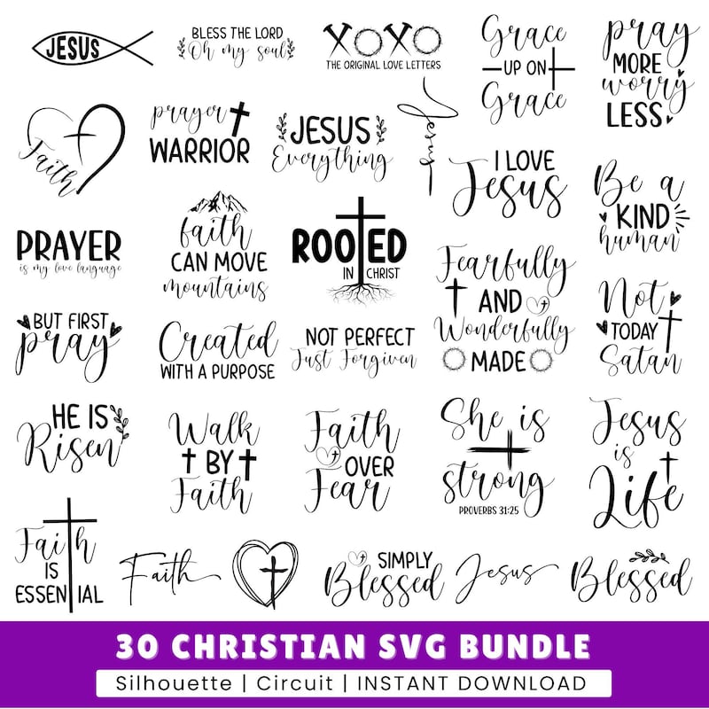 Catholic Svg - Etsy