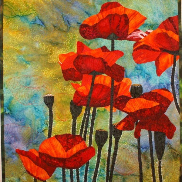 Poppy Quilt Pattern - Etsy