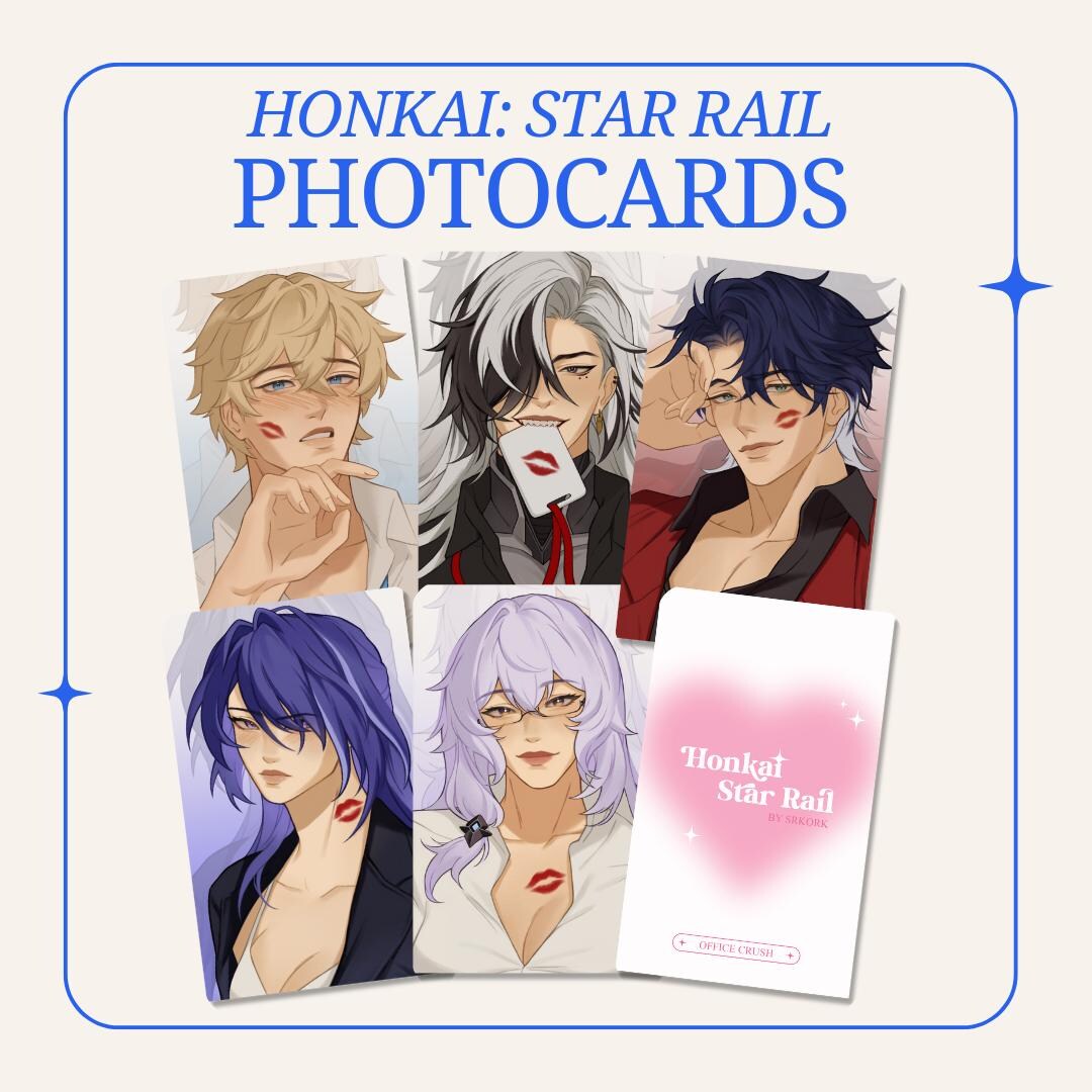 Honkai Star Rail Photocards | Boothill | Gepard | Sampo | Acheron | Black Swan - Etsy