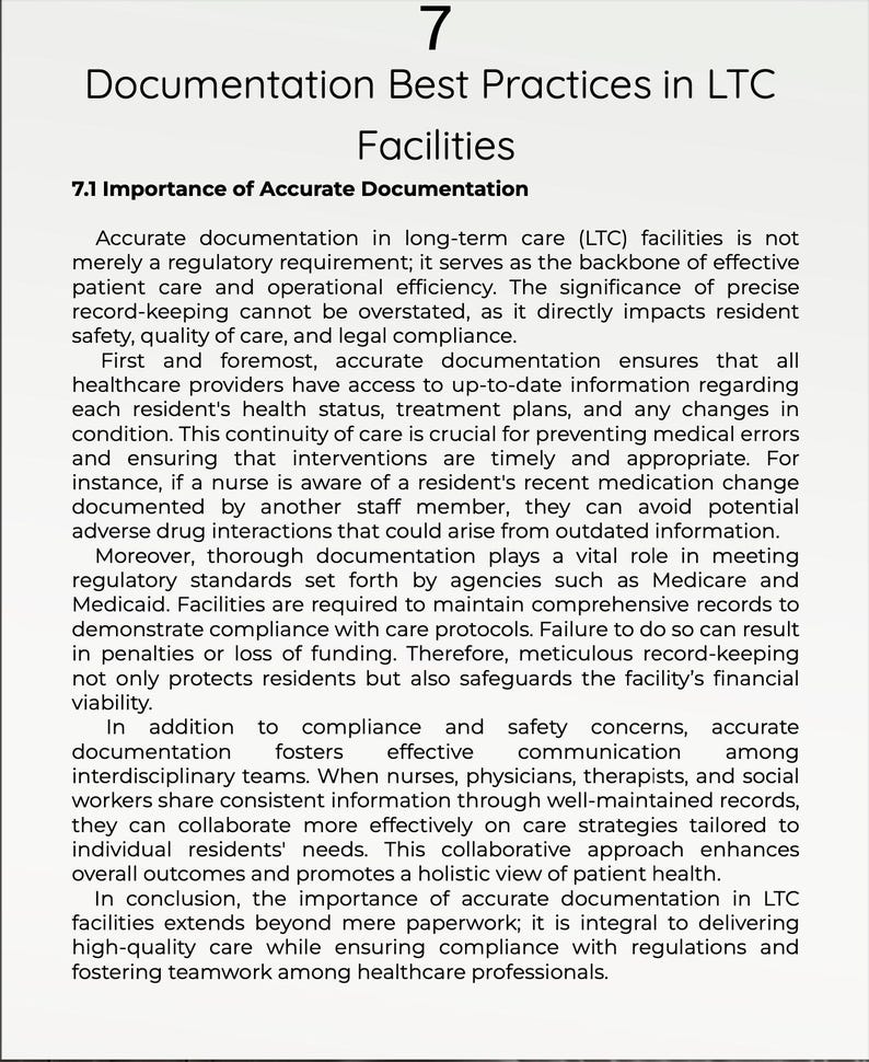 Director of Nursing in LTC - Etsy