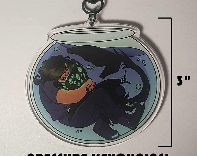 Sebastian Solace Eyefestation Double Sided Acrylic Keychain