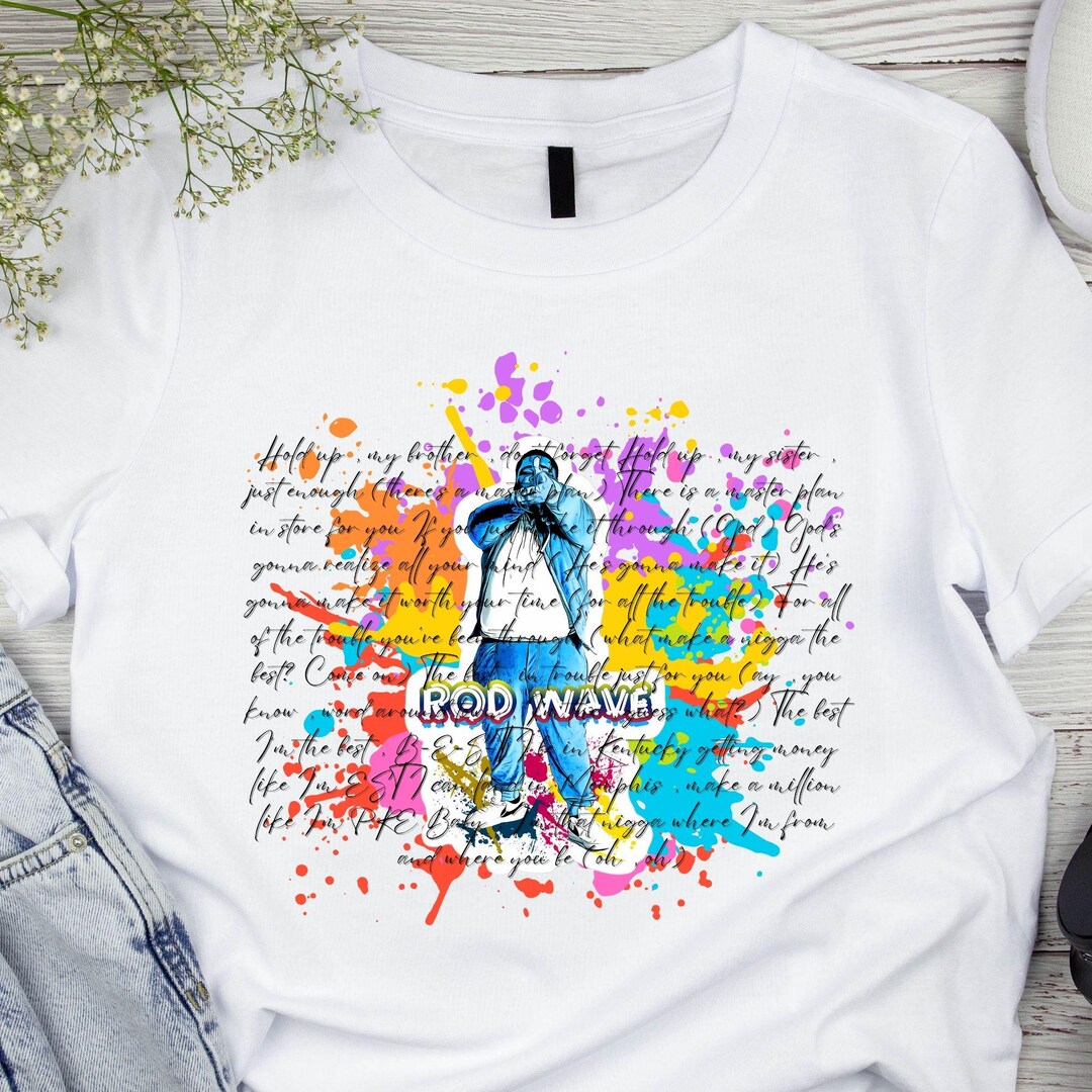 Rod Wave Nostalgia PNG File, Rapper Rod Wave Tour Design, Rod Wave Png ...