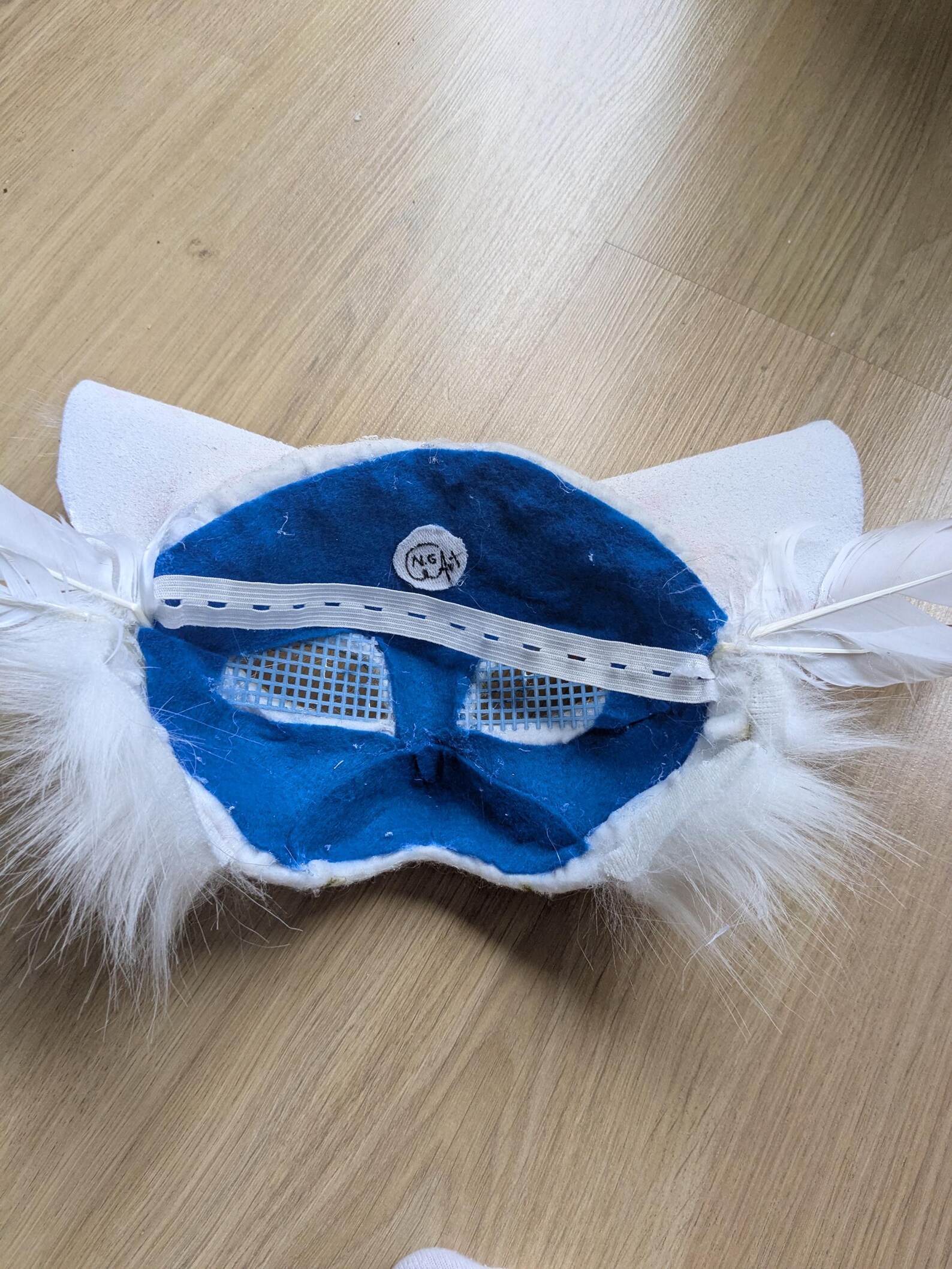 White Angelic Cat Therian Mask! - Etsy