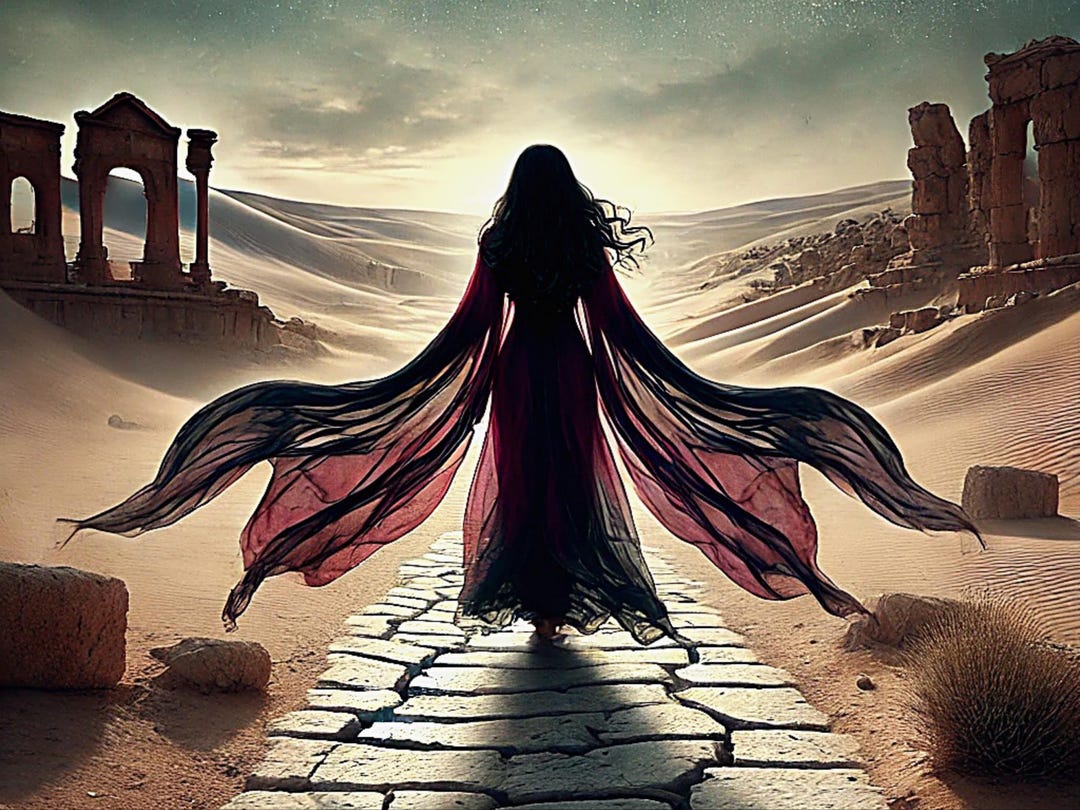 Lilith Wall Art – Dark Fantasy Myth Canvas Print | 50x70 Cm - Etsy