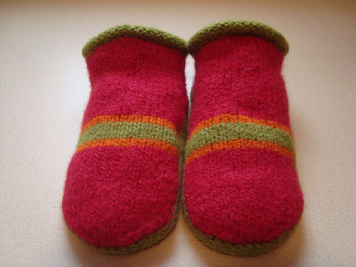 Felted Clog / Slipper Knitting Pattern PDF File ONLY - Etsy Canada
