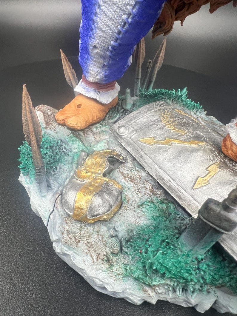 OBELIX, Asterix, Sculpture, 3d Print, Hand Painted, Airbrush - Etsy