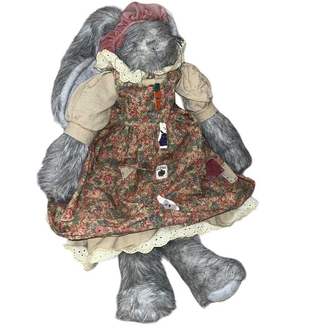 Rabbit Plush Bunny Stuffed Animal Bunch O Bunnies Enesco Dorothy Hare ...