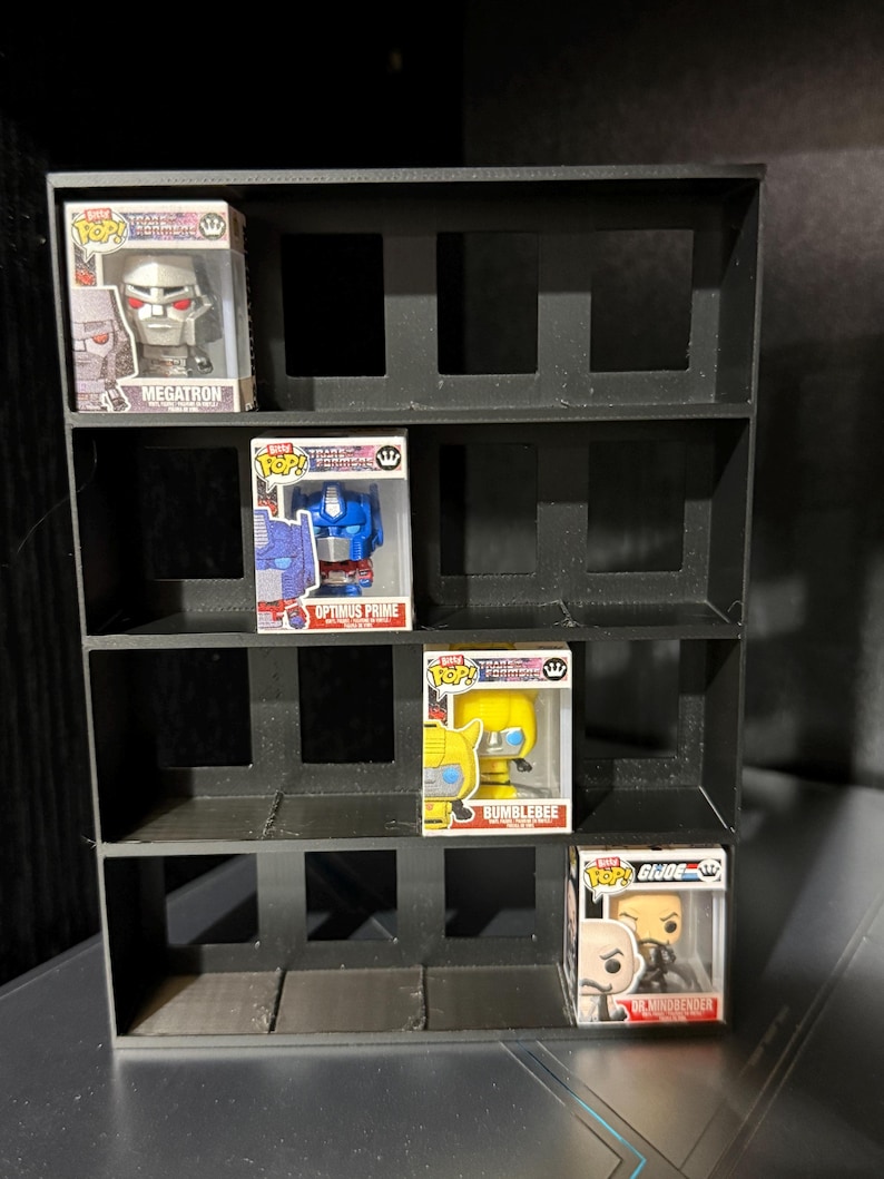 Bitty Pop! Display Shelf - 16-compartment Mini Funko Holder - Etsy